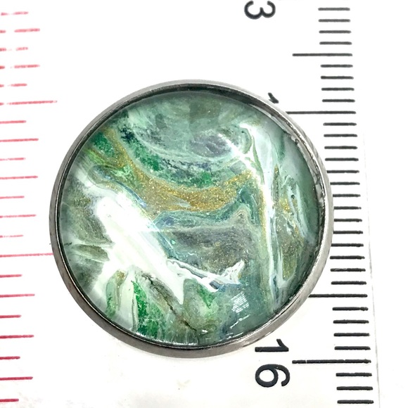 Hand Crafted | Other | Handmade Handcrafted Glass Dome With Metal Base ...